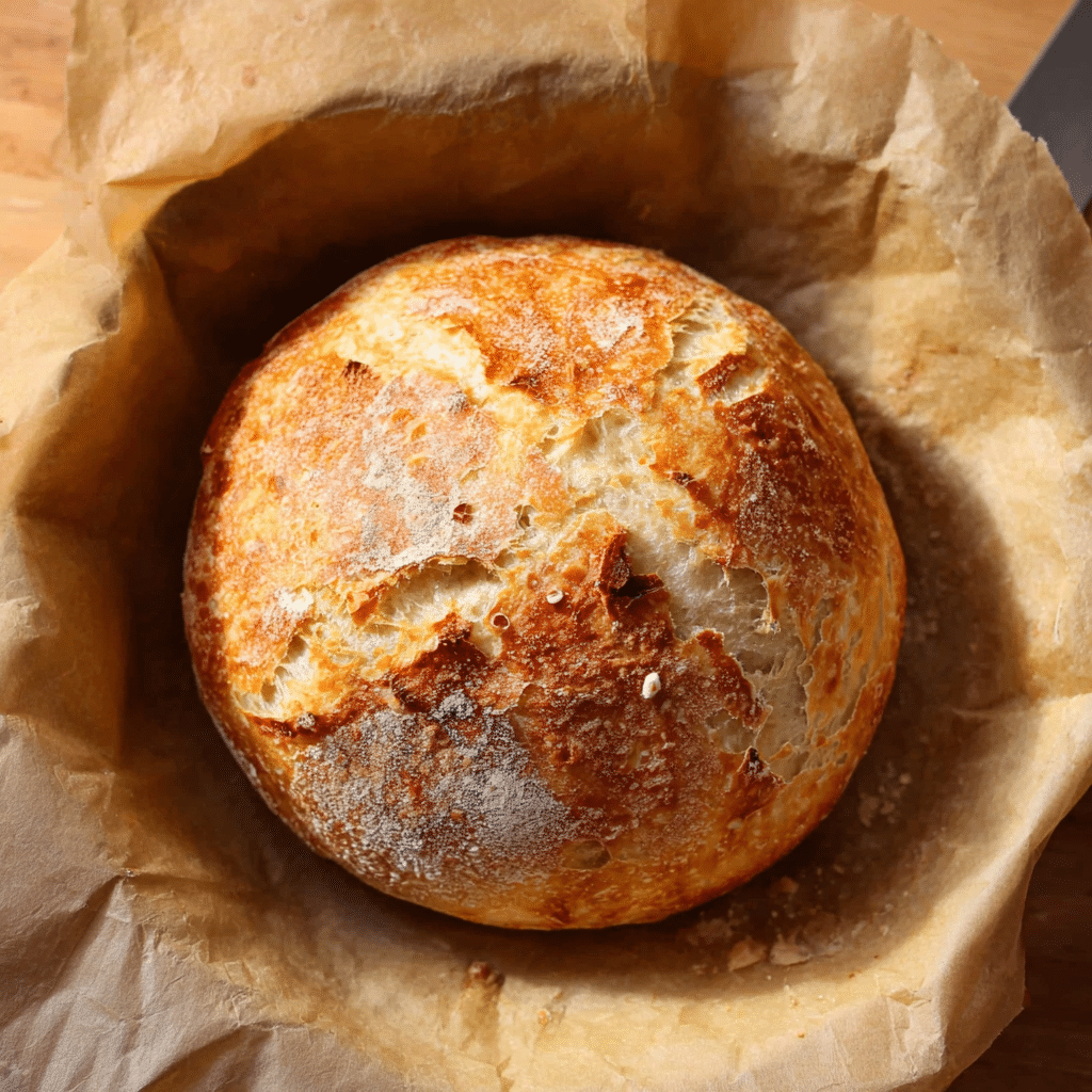 Sourdough Bread Without Starter Recipe – Easy, 1-Bowl Magic