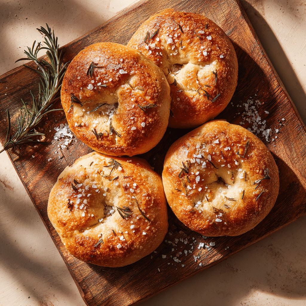 Rosemary Bagels Recipe: Sourdough Discard with Big Flavor