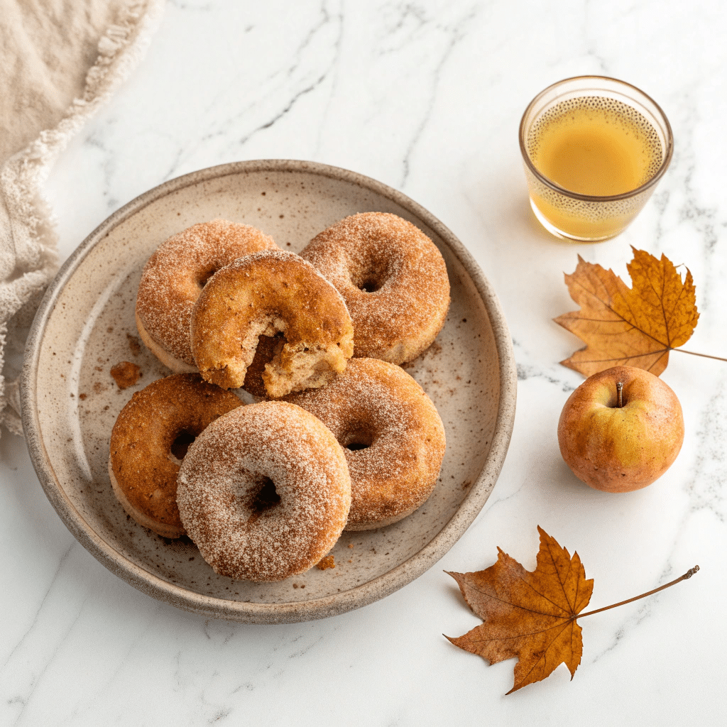 Sourdough Apple Cider Donuts with Discard: A Cozy Autumn Treat