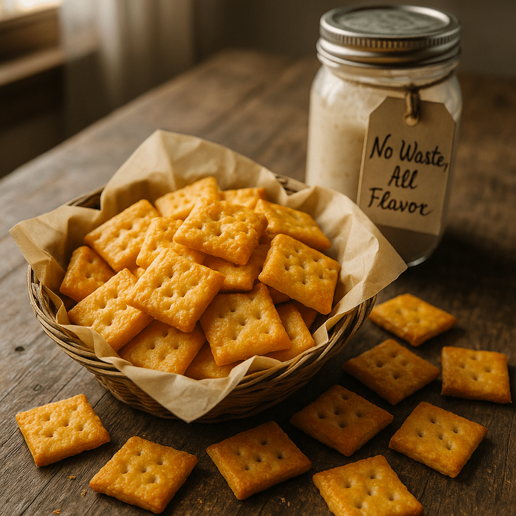 Sourdough Cheese Crackers – 1 Easy Recipe for Crispy, Cheesy Perfection