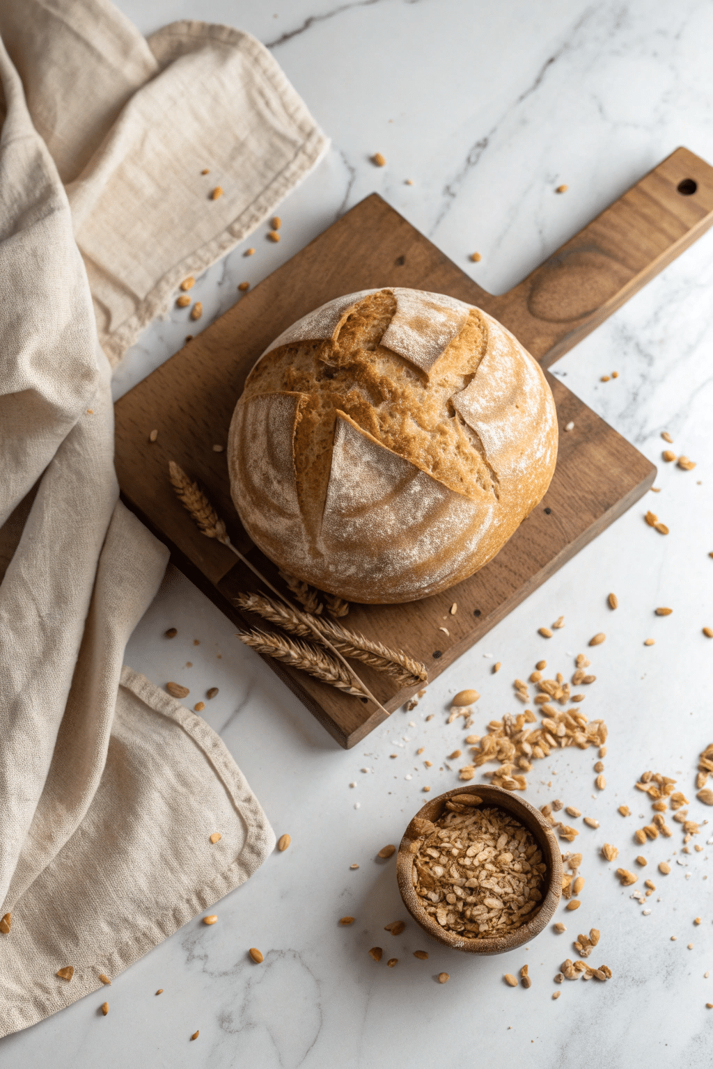 Classic Artisan Sourdough Boule Recipe