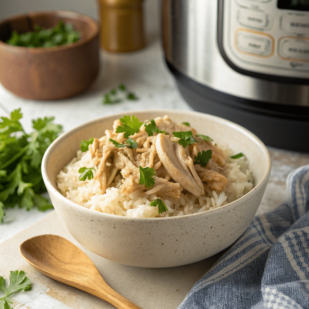 Instant Pot Chicken and Rice: A Simple, Cozy One-Pot Dinner