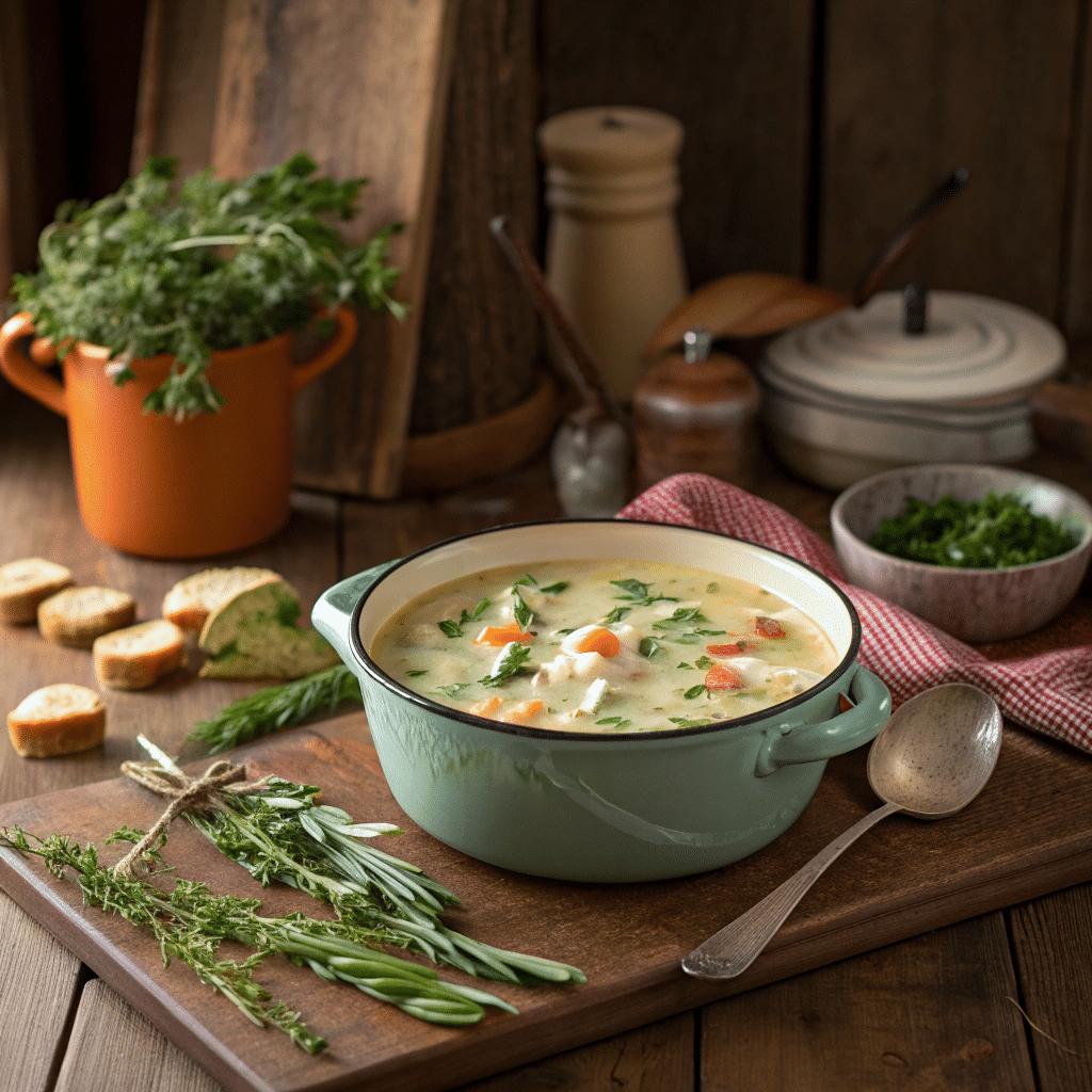 One-Pot Creamy Chicken Vegetable Soup: Comfort in a Bowl