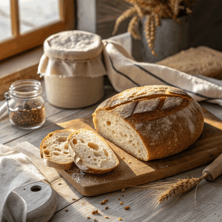 Rustic Country Sourdough Bread: The Heart of Homemade Simplicity