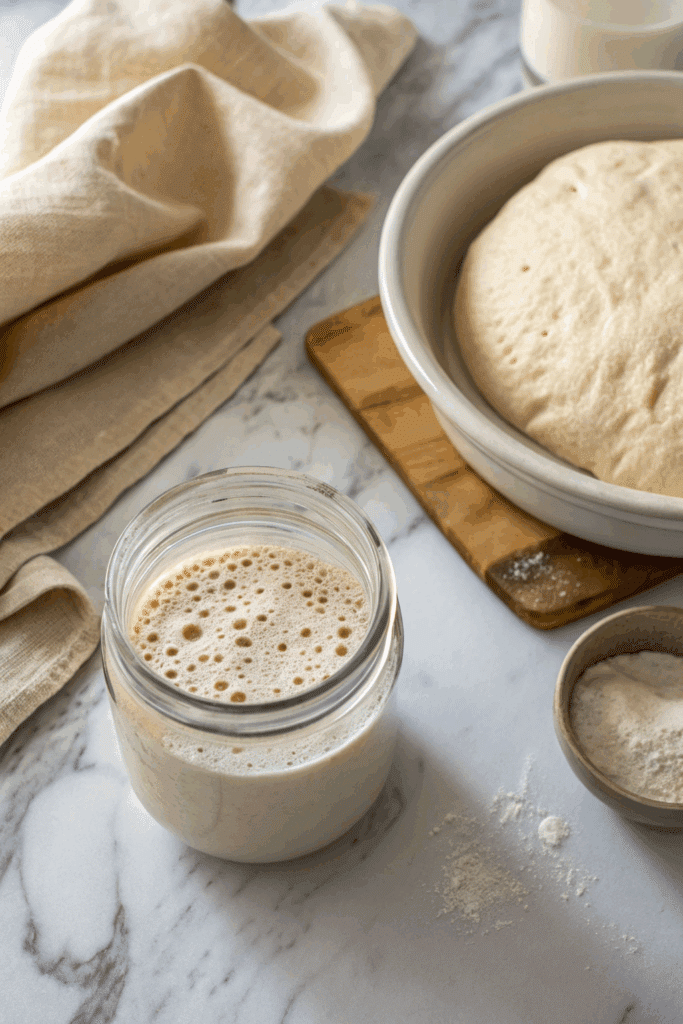 Long-Ferment Soft Sourdough Bread: A Gentle Rise to Flavor and Tenderness