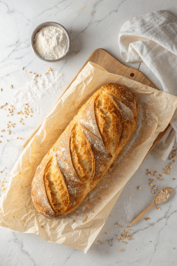 Long-Ferment Soft Sourdough Bread: A Gentle Rise to Flavor and Tenderness